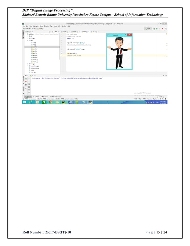 Lab manual of Digital image processing using python by khalid Shaikh ...