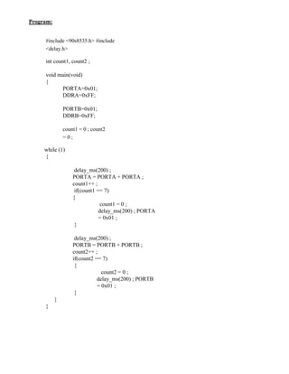 Embedded System Practical manual (1) | DOCX