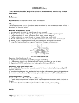D.Pharma 1st year Practical Manual HAP 2025 Human Anatomy and ...