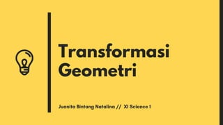 Transformasi Geometri | PPT