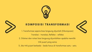 Transformasi Geometri | PPT