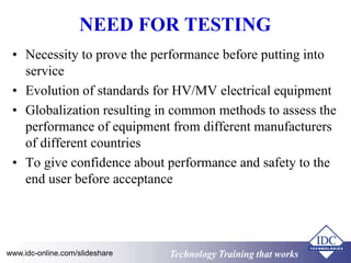 Practical Medium and High voltage Testing of Electrical Equipment for ...
