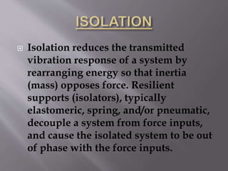 Practical methods for vibration control of industrial equipment | PPT