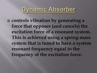 Practical methods for vibration control of industrial equipment | PPT