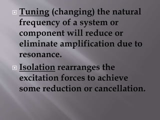 Practical methods for vibration control of industrial equipment | PPTX