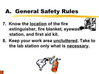 Practical no 1 _labsafety Guidelines.pdf | First Aid | Injuries