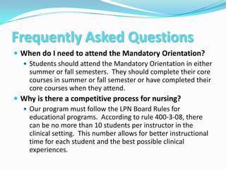 Practical nursing power point presentation | PPTX