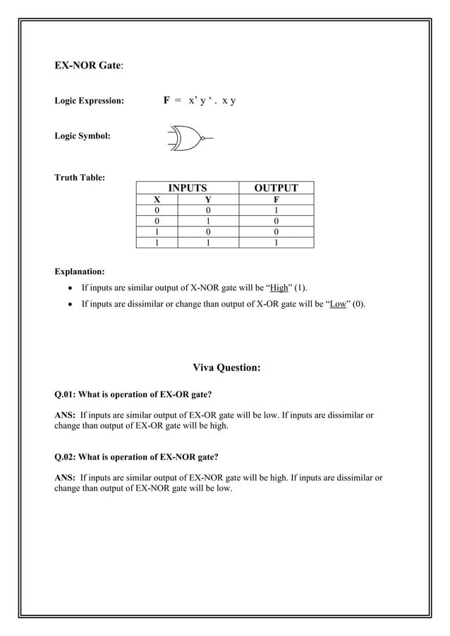 Digital Logic & Computer Architecture Practical Book by Yasir Ahmed Khan | PDF