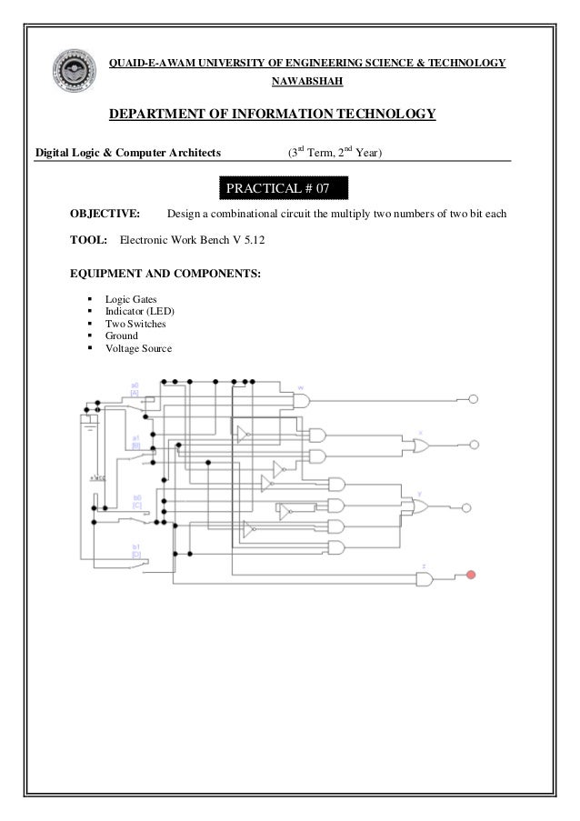 Digital Logic And Computer Architecture