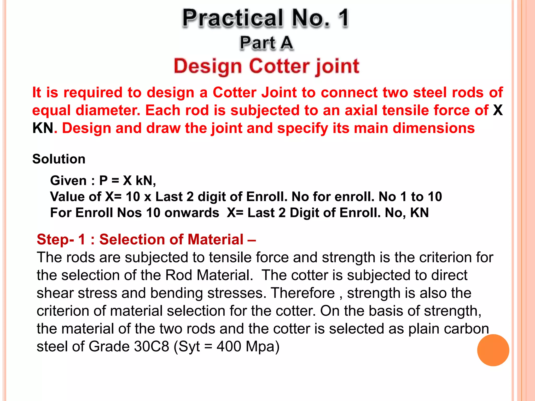Practical on cotter joint.pptx