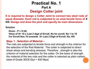 Practical on cotter joint.pptx