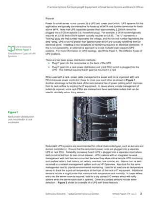Practical Options for Deploying IT Equipment in Small Server Rooms and ...