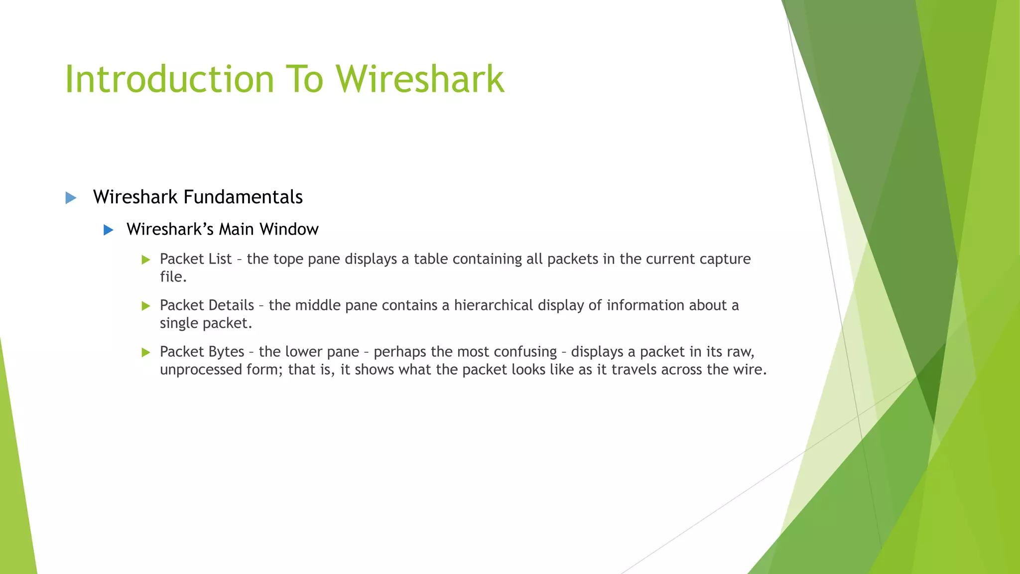 Practical Packet Analysis: Wireshark | PPTX