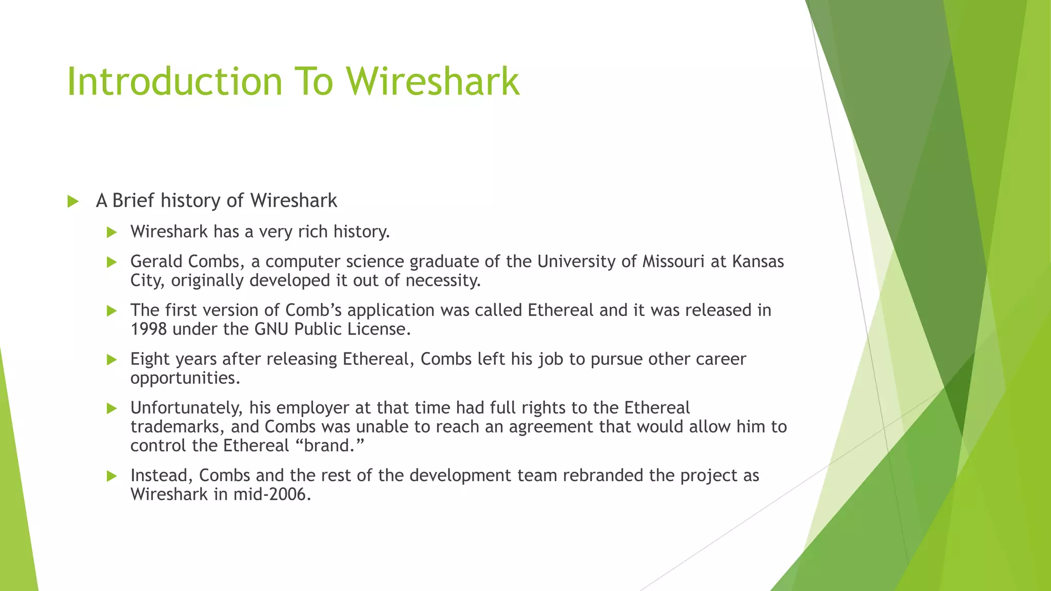 Practical Packet Analysis: Wireshark | PPTX