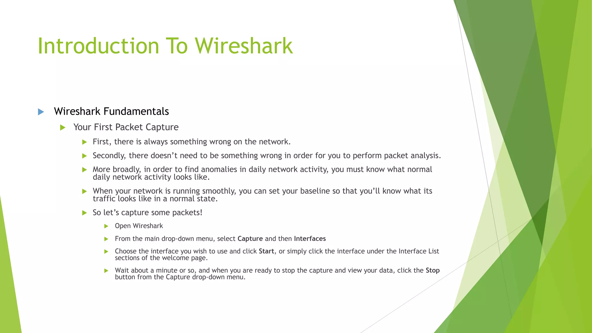 Practical Packet Analysis: Wireshark | PPTX