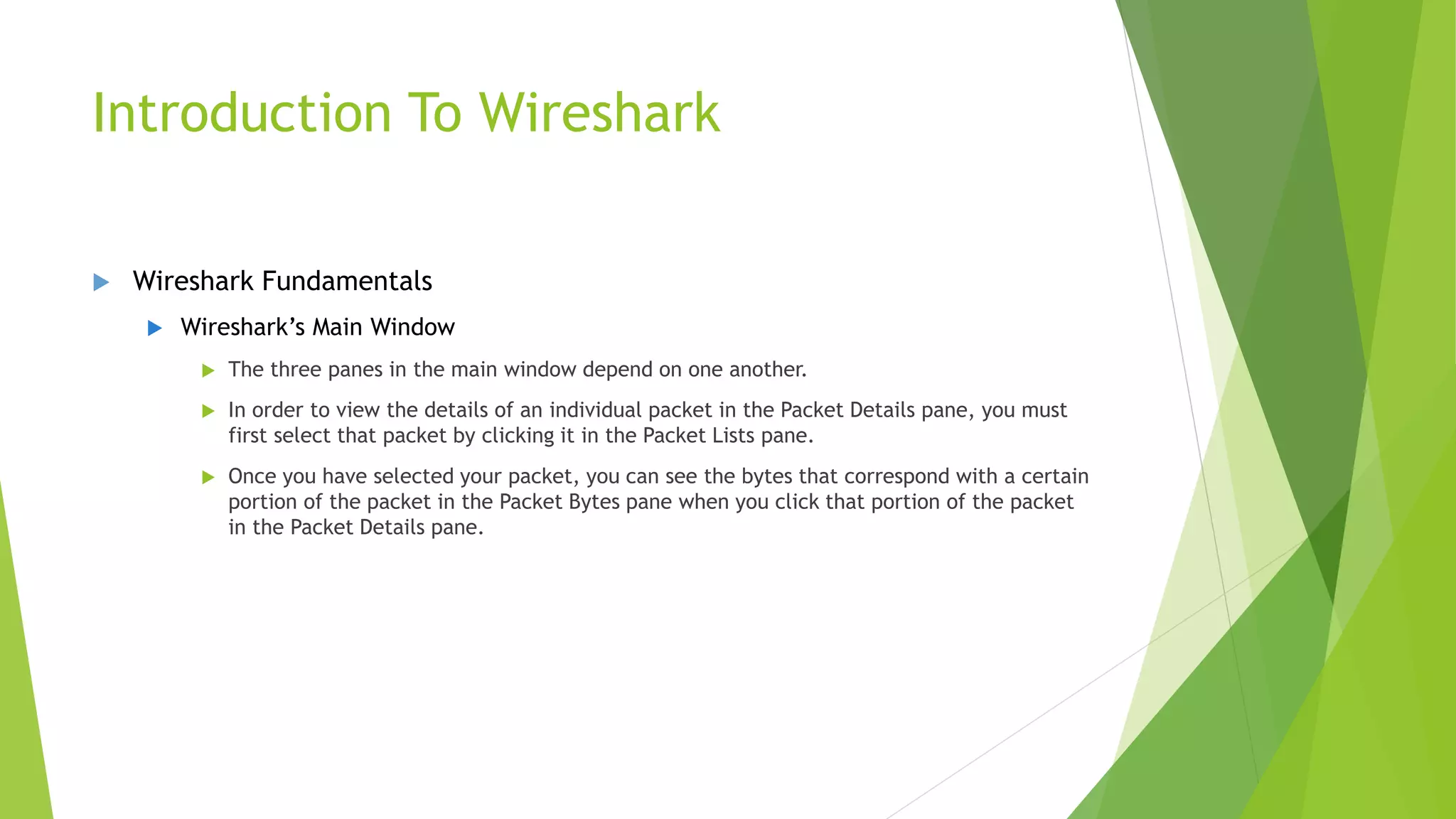 Practical Packet Analysis: Wireshark | PPTX