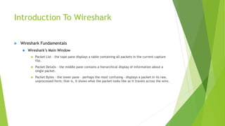 Practical Packet Analysis: Wireshark | PPTX