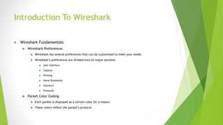 Practical Packet Analysis: Wireshark | PPTX
