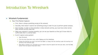 Practical Packet Analysis: Wireshark | PPTX