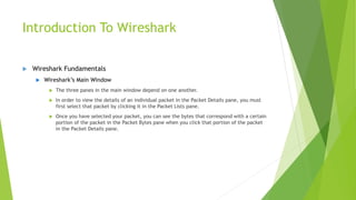 Practical Packet Analysis: Wireshark | PPTX