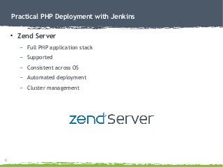 Practical PHP Deployment with Jenkins | PPT