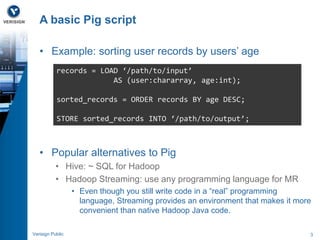 Practical Pig and PigUnit (Michael Noll, Verisign) | PPTX