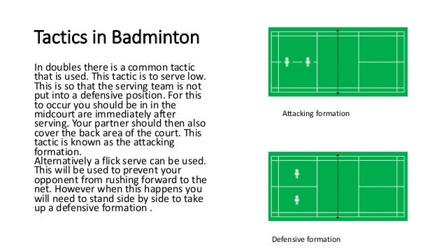 Practical portfolio- badminton