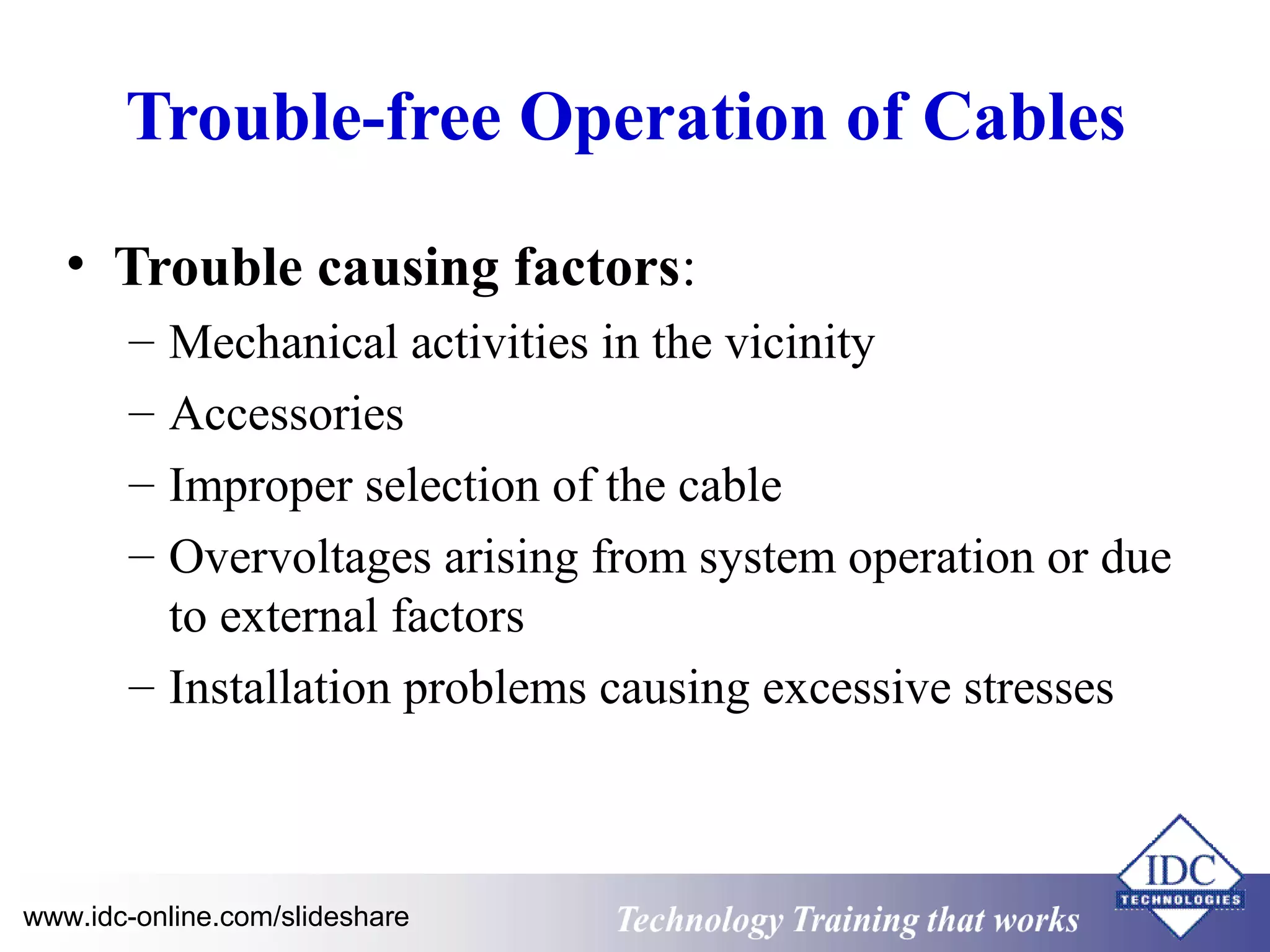 Practical Power Cabling and Earthing | PPT