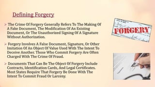 Forensic Question Document Examination, | PPTX | Crime & Harmful Acts ...