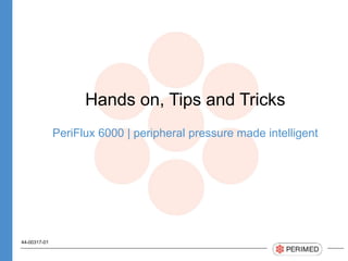 Hands on, tips and tricks using PeriFlux 6000 | PDF