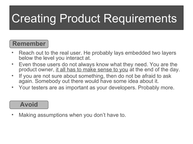Practical Product Management for new Product Managers | PPT