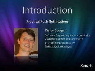 Practical Push Notifications Seminar | PPT