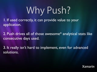 Practical Push Notifications Seminar | PPT