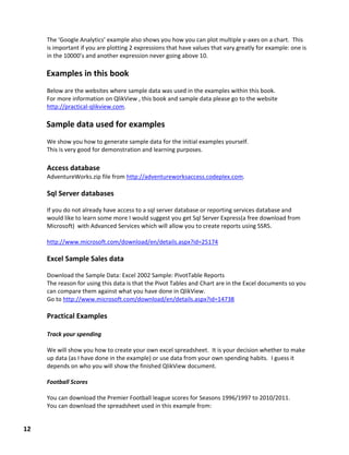Practical qlikview 25 page sample | PDF