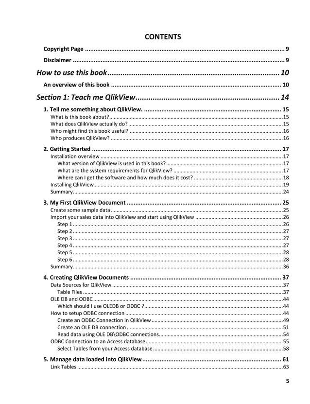 Practical qlikview 25 page sample | PDF