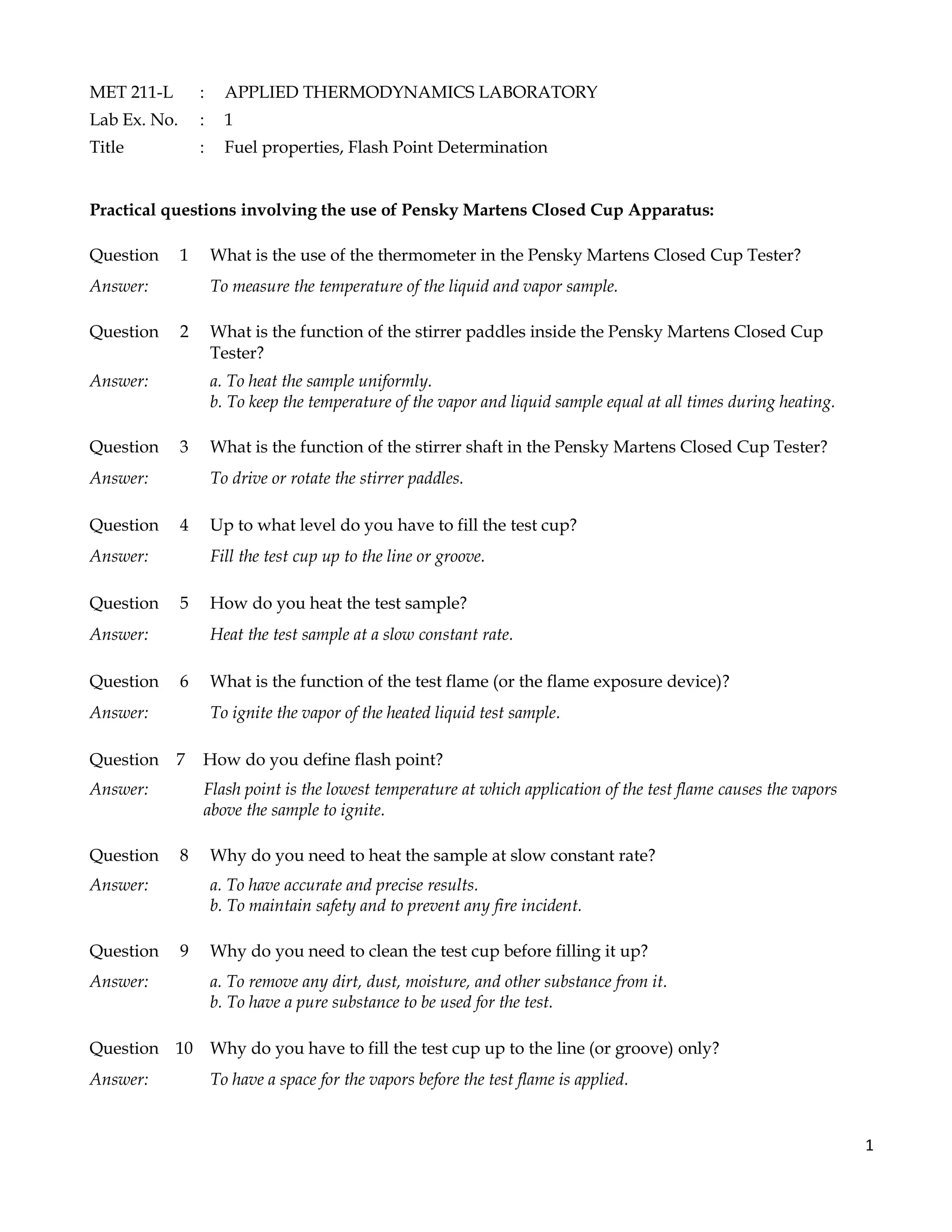 MET211-Lab-Practical questions -_lab_ex._2 | PDF