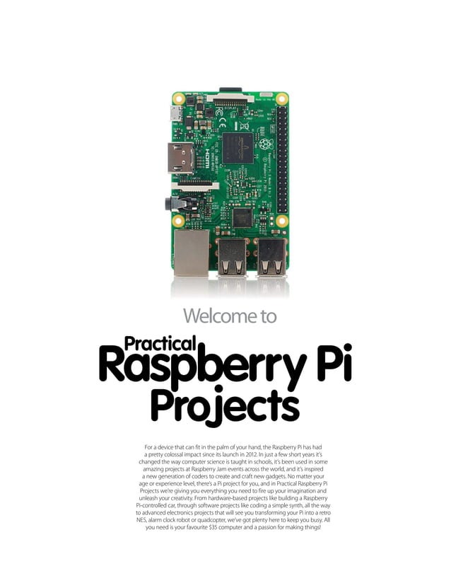 Raspberry pi: Proyectos prácticos de raspberry pi por publicación de imágenes | PDF