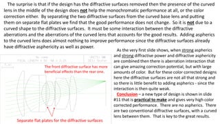 Practical refractive/diffractive hybrid lens designs | PPTX