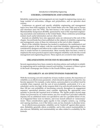 Practical reliability | PDF