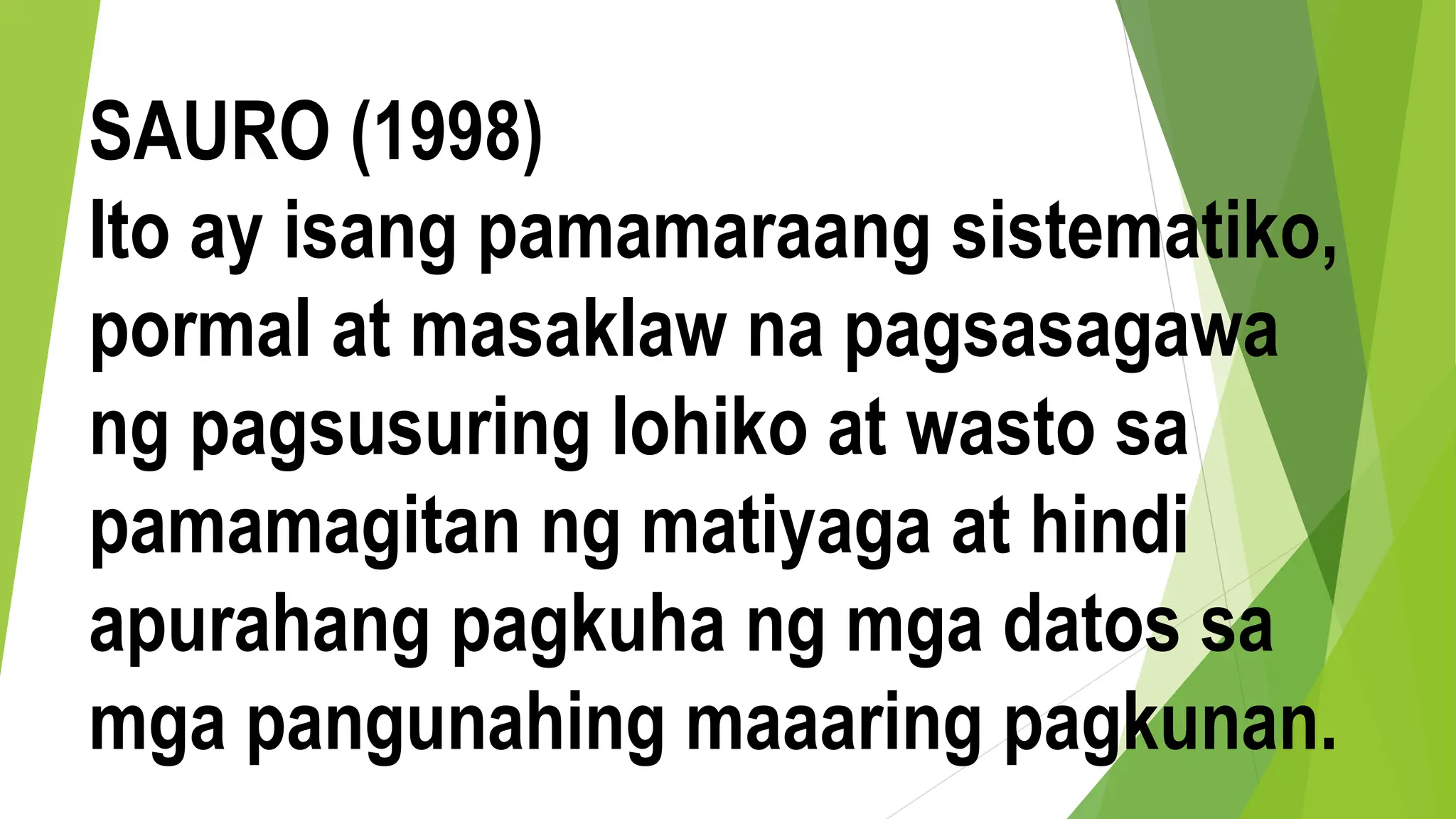 Practical Research- iba't ibang kahulugan, katangian, layunin at ...