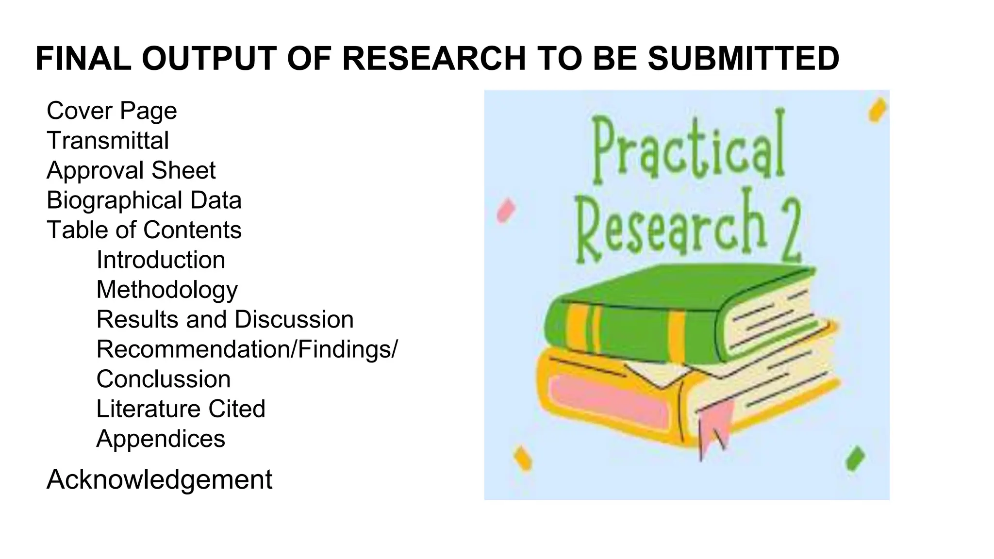 Practical Research for senior High School | PPTX