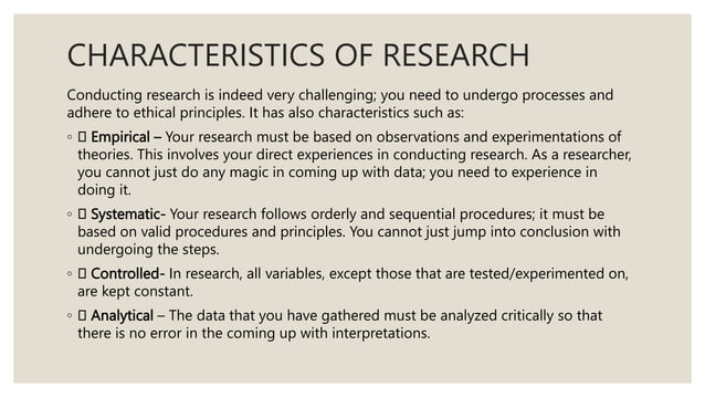 PRACTICAL RESEARCH 1 -lesson 1.pptx | Educational Assessment | Education
