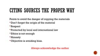 ethical standards in RRL PRACTICAL RESEARCH 1 WEEK 7 .pptx