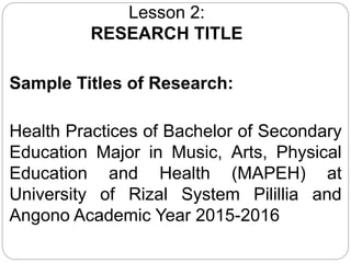 Practical Research 2 - Research Topic.pptx