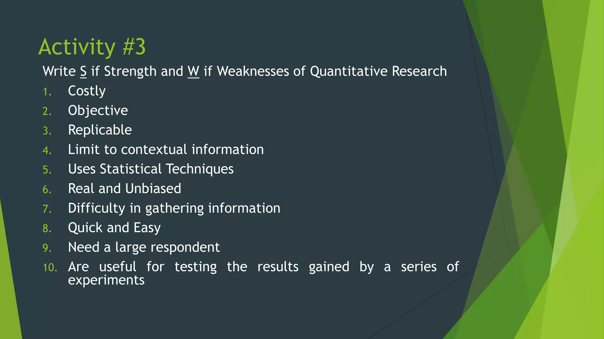 Practical Research 2 - Week 1 | PDF
