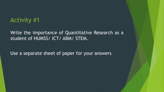 Practical Research 2 - Week 2 | PDF