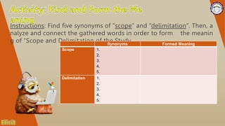 Practical Research 2, MELCS - Slides ppt (CS_RS12-If-j-6).pptx