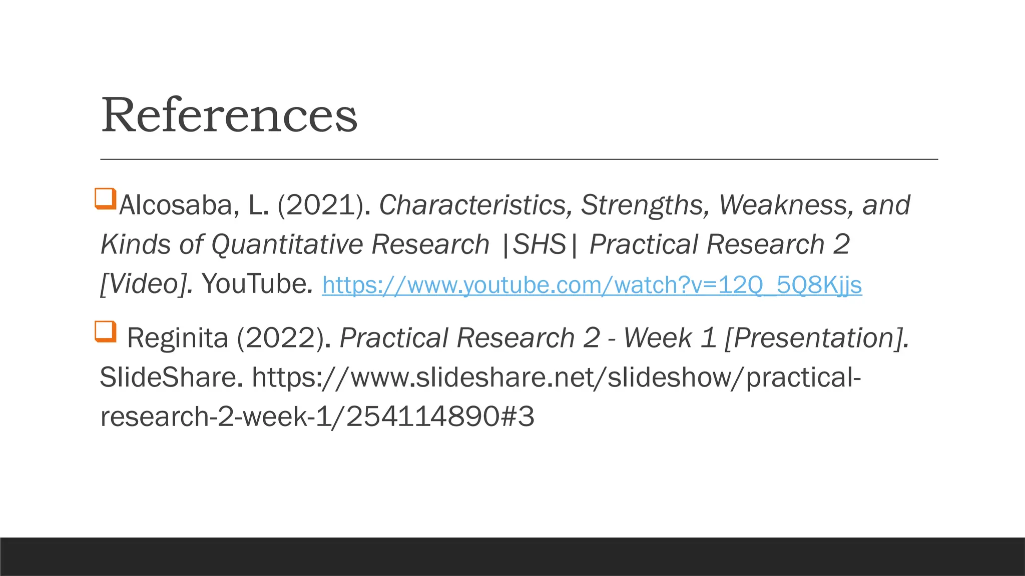 Characteristics, Strengths, Weaknesses of Quantitative Research | PPTX