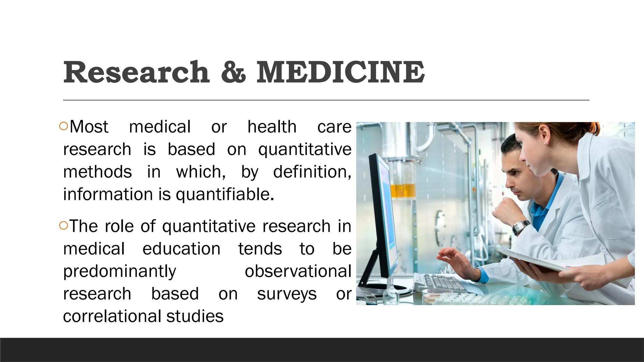 Importance of Quantitative Research Across Different Fields | PPTX