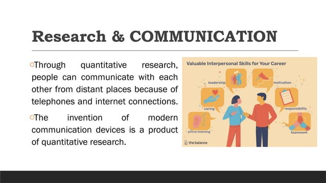 Importance of Quantitative Research Across Different Fields | PPTX ...